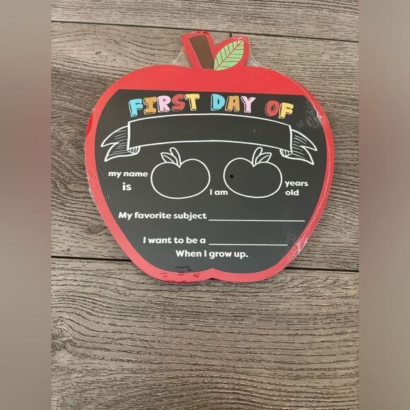 Toys | Wexford Chalk Board Sign For Firstand Last Day Of School | Poshmark